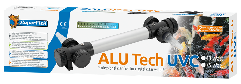 Superfish Alutech UVC T5 75W / 75.000L, 188,99