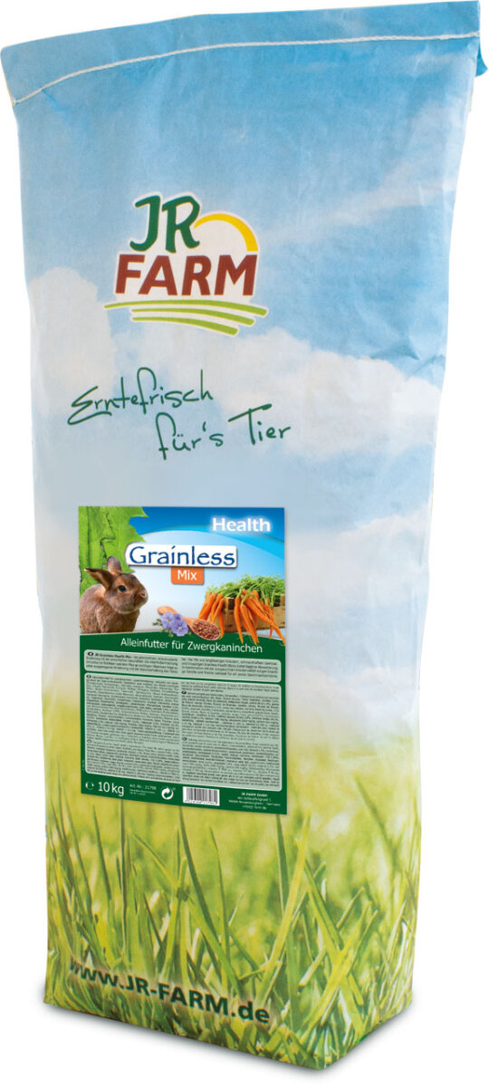 JR FARM Grainless Health Mix Zwergkaninchen 10kg, 61,25