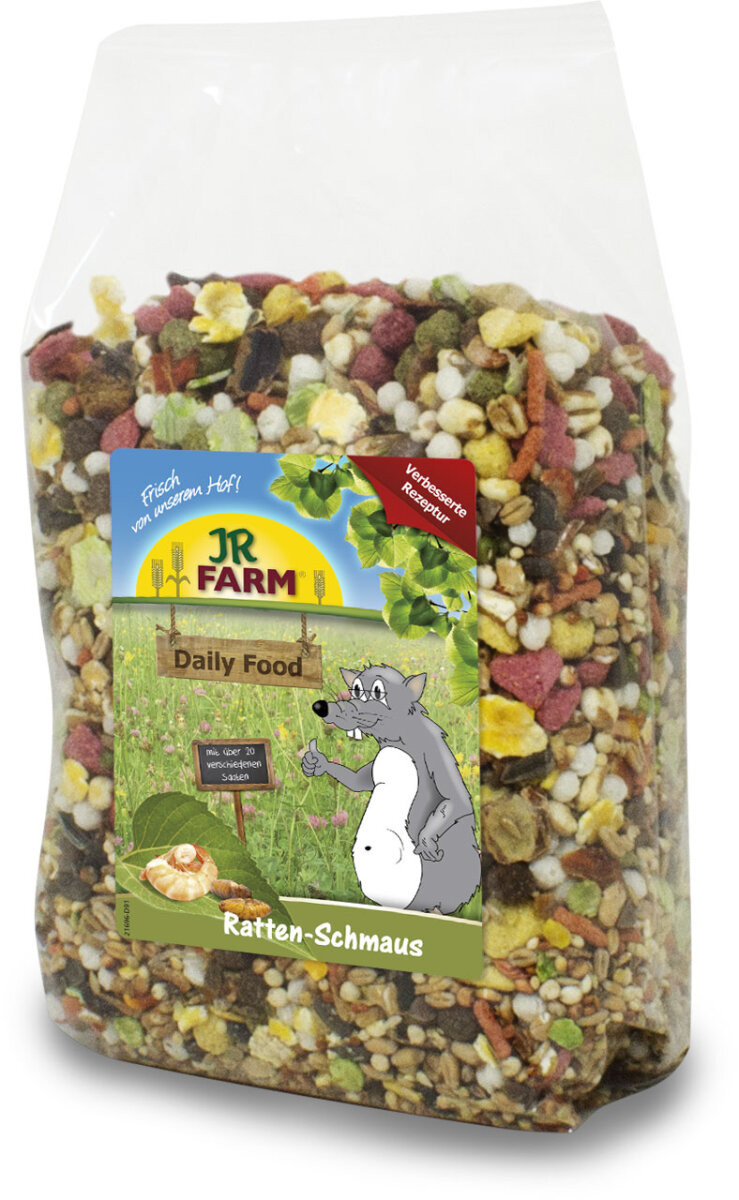JR FARM Ratten- Schmaus 600g, 3,74